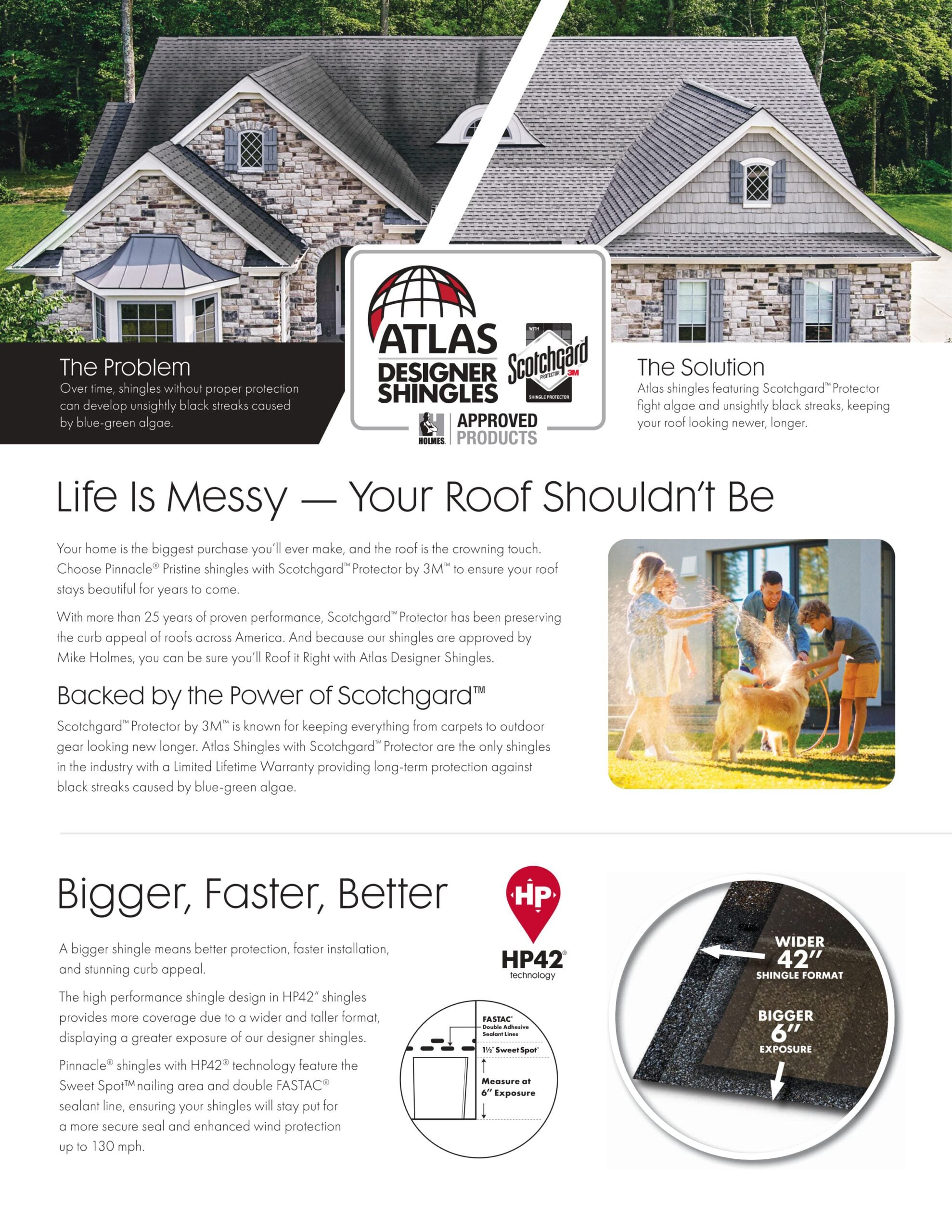 Atlas Pinnacle Pristine Shingles | Pinnacle Roofing Group